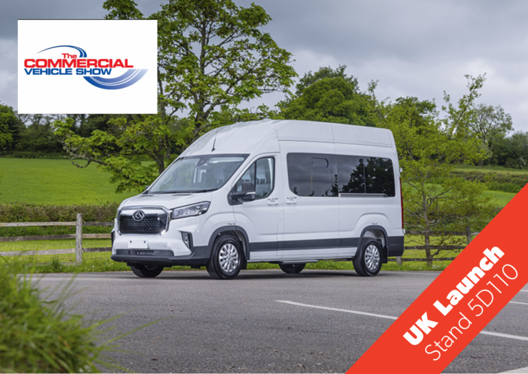 Maxus EDeliver9 Minibus Launches At The CV Show